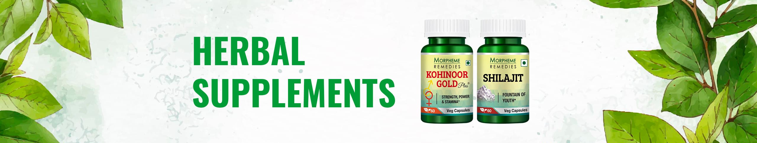 Explore Pure Herbal Supplements For Men & Women | Veg Capsules – Morpheme Remedies