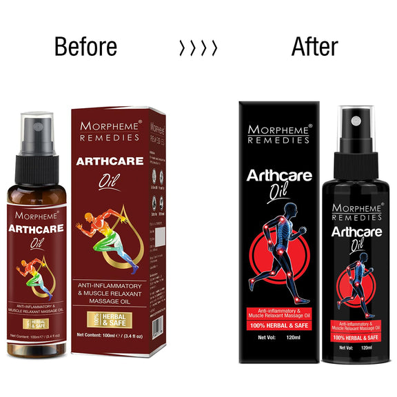 Arthcare Oil 120ml for Joint & Muscle Pain Relief | Morpheme – Morpheme ...