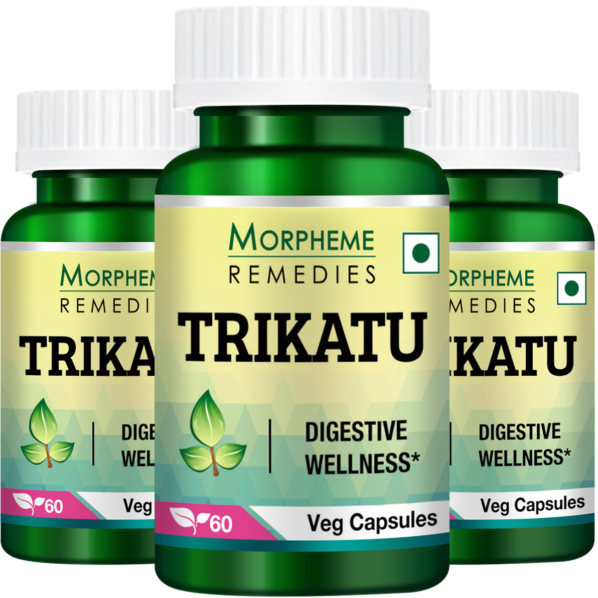 Trikatu 500 mg - 60 Veg Capsules – Morpheme Remedies